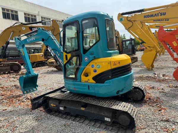 Quality Mini Used Crawler Excavator Kubota 155 Second Hand Low Working Hours Excavator for sale