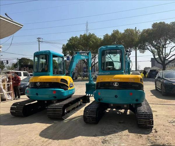 Quality 5 Ton Mini Used Excavator KUBOTA KX155 Second Hand Crawler Excavator for sale