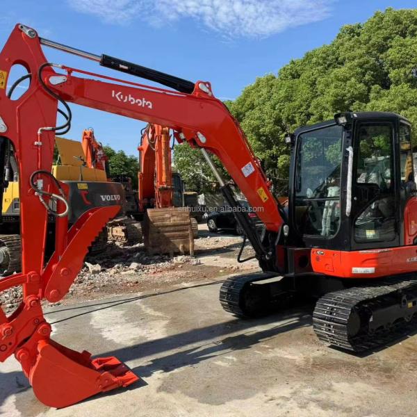 Quality Mini KUBOTA KX165 Second Hand Digger Crawler Type Moving for sale
