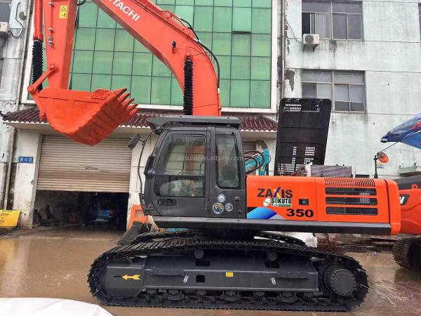 Quality 35 Ton Construction Machinery Hitachi Zx350 Old Hitachi Excavator 1.38m3 for sale