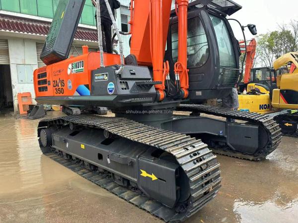 Quality 35 Ton Construction Machinery Hitachi Zx350 Old Hitachi Excavator 1.38m3 for sale