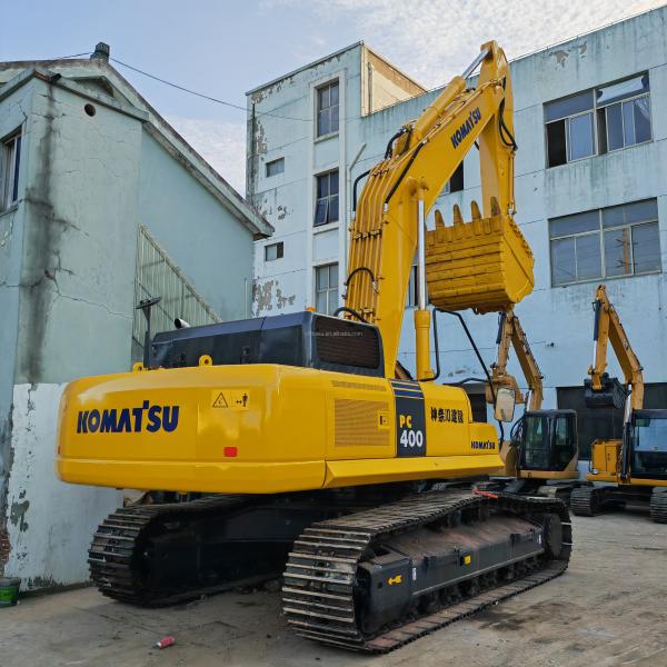 Quality in stock excavator used komatsu pc400/secodn hand original color used Komatsu for sale