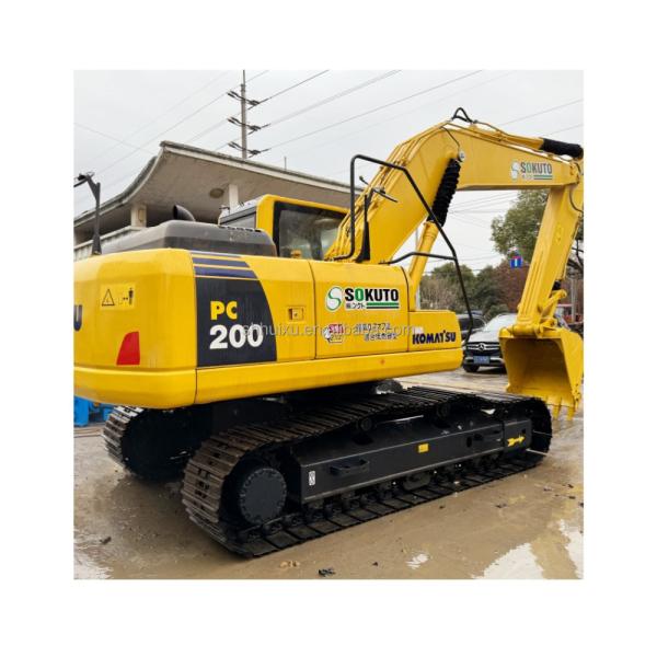 Quality 20 Ton Used Komatsu Pc200 Used Construction Machinery 1.2m3 Bucket for sale