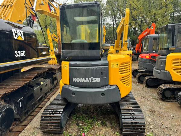 Quality 5500kg Mini Used Excavator Komatsu Pc55 Second Hand Mini Digger for sale