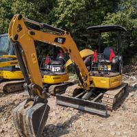 China mini digging machine used excavator cat 303e for sale