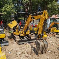 China mini digging machine used excavator cat 303e for sale