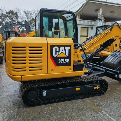 China Gebrauchtes CAT 305.5E Minibagger ohne Schwanz Caterpillar 305.5 Minibagger Preis niedrig CAT302 CAT305.5 CAT306 CAT304 CAT305 zum Verkauf for sale