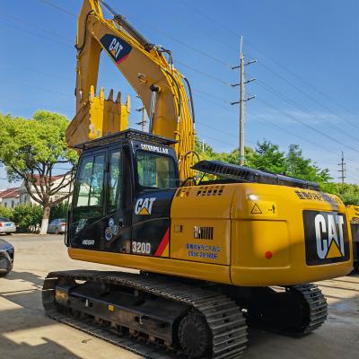 중국 사용 된 크롤러 발굴기 cat320d/초 수동 원래 색상 cat 320d 판매 판매용