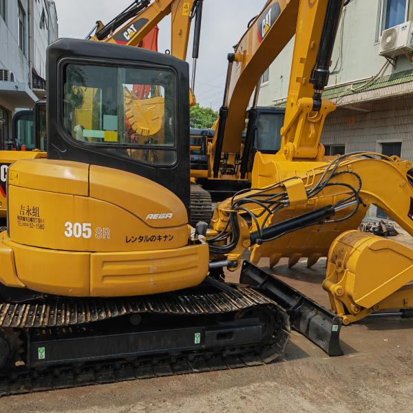 Quality CAT305SR CAT305.5E Used Cat Excavator Construction Caterpillar Used Excavator for sale