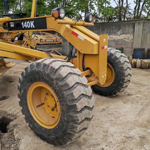 Quality Used Land Leveler Cat140k Caterpillar Excavator Machine Land Grader 14 Ton for sale