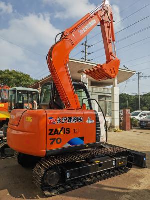 Cina Escavatore Hitachi ZX70 con benna da 1 m³ Ideale per costruzioni e movimento terra in vendita