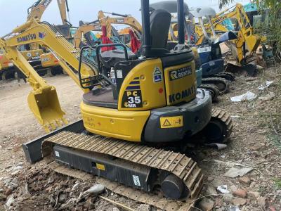 Cina Escavatore Komatsu usato PC35 Compatto e affidabile Mini Escavatore di seconda mano per piccoli progetti in vendita