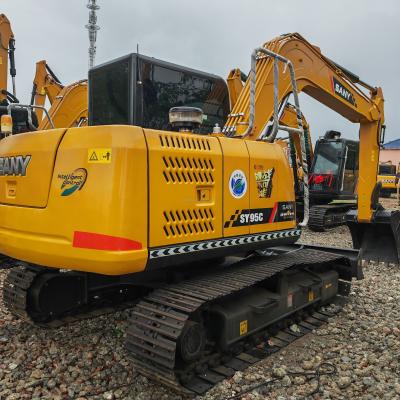 China Used SANY SY95C Excavator 9.5 Ton Mid-Size Digger for sale