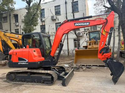 中国 中古 ドーサン DX60-9C 掘削機 36.2 kW クローラー コンパクト 販売のため