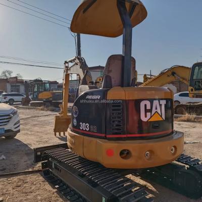 China Mini Escavadeira CAT 303c 3t Usada para Construção e Paisagismo à venda