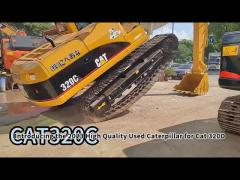 Б/у экскаватор Cat 320C – Надежный гидравлический гусеничный экскаватор для строительства и земляных работ