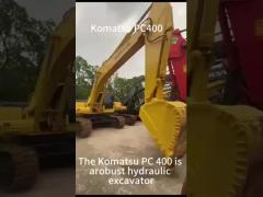 Used Komatsu PC400 Hydraulic Excavator Reliable Heavy-Duty Construction Equipment