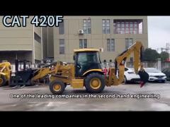 Caricatore di retroescalatore Cat 420F usato con potenza netta di 41,5 kW