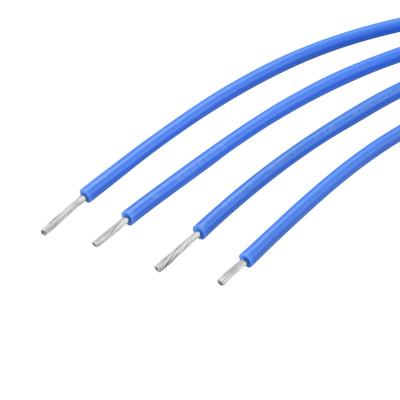 China 600V/200C UL758 Silicone Rubber Insulated Wire AWM3075 10AWG FT2 Yellow Robot UAV Heater for sale