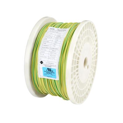 China UL758 AWM3350 Silicone Rubber Insulated Wire Cables FT2 Red Robot Light for sale