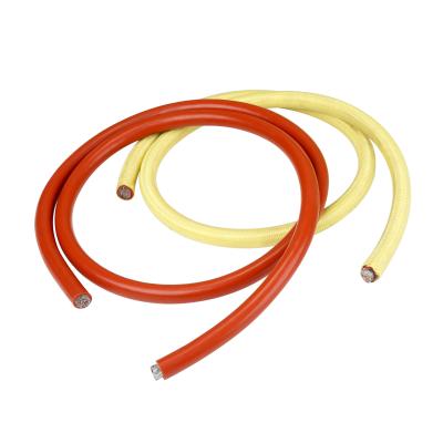 China UL758 AWM3068 Silicone Rubber Insulated Wire Cables 600V/250C 20AWG FT2 Yellow Robot for sale