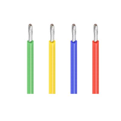 China 20AWG FT2 Silicone Rubber Wire Cables 300V/150C UL758 AWM3136 Brown Robot for sale