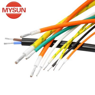 China Copper Conductor Silicone Rubber Cable Oil Resistance 2.5mm 1.5mm 1mm for sale