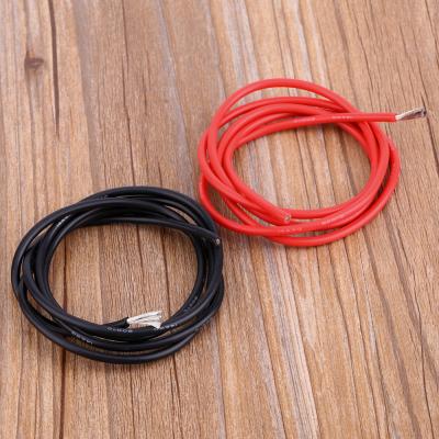 China awm 22 Gauge flexible UL3212 Heat Resistant Silicone Rubber Insulated electrical Wire for sale