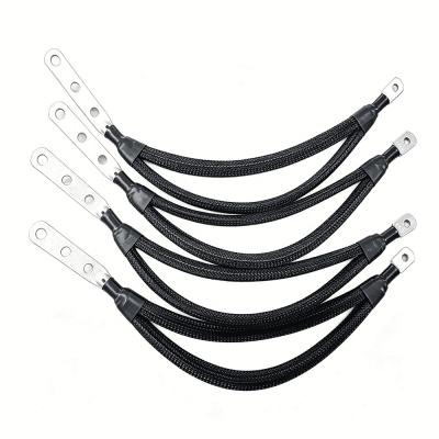 China Battery Cable Kit with Tinned Copper and Silicone Insulation for 600V Rated Voltage Applications for sale