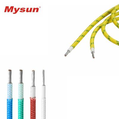 Cina conduttore AWM 3122 16-26AWG del rame di Tinner vetroresina del filo intrecciato di 1.68-2.69mm OD in vendita