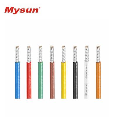 China 200C gancho 1860 isolado flexível do  Calibre de diâmetro de fios 24 PFA do UL do fio E239689 acima do cabo à venda