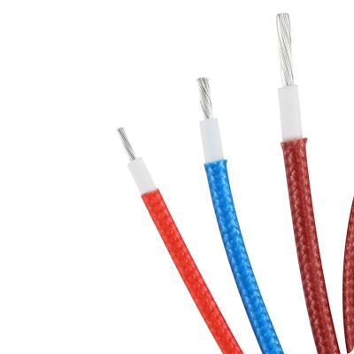 China 300/500V Multi-Core Silicone Koper Elektrische Draden Kabels 1mm 1.5mm 2.5mm 4mm 6mm 10mm Te koop