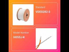 a fibra de vidro 26awg de alta temperatura isolou o fio de cobre folheado a níquel do fio ul3122 para o sensor
