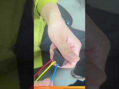 UL3136 siliconerubber geïsoleerd draad Ingeblikt Koper voor Verlichting met zwarte kleur