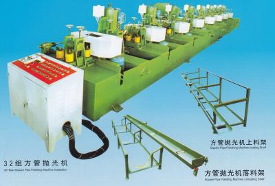 China 32 hoofd van de de Lijn Vierkante Buis van de Buismolen Oppoetsende de Machineinstallatie 330m/Min Te koop
