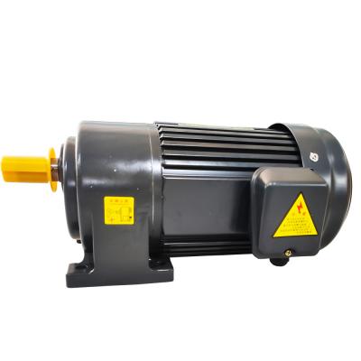 Cina Orizzontale di alluminio 1700r/min trifase del motore dell'ingranaggio di CA di 1,5 chilowatt in vendita