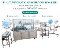 China High Speed Flat Face Mask Machine 620KG For Inner And Outer Ears​ for sale