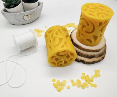 Cina Le candele rotolate immerse impermeabilizzano la cera d'api per il filato cucirino in vendita