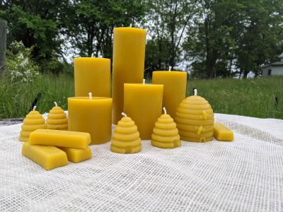 Cina cera d'api di giallo medio della cera della candela della cera d'api dello iodio di 8g/100g 13g/100g per la fabbricazione della candela in vendita