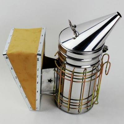 Cina fumatore capo rotondo Honey Beekeeping Equipment dell'alveare di 25cmx10.5cm in vendita