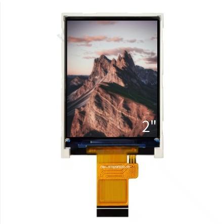 Quality 300nits IPS LCD Display 240x320 Resolution LCD TFT Panel 2 Inch With TTL for sale