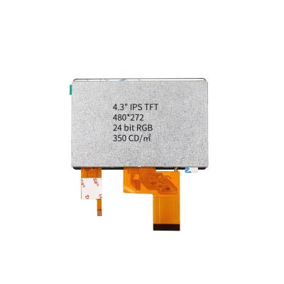 China 4.3 Inch TFT LCD Touch Screen RGB IPS LCD Module 480x272 Resolution for sale