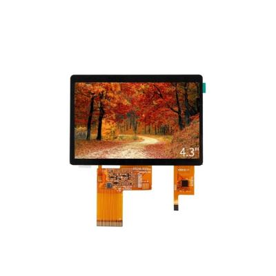 China 4.3 Inch TFT LCD Touch Screen RGB IPS LCD Module 480x272 Resolution for sale