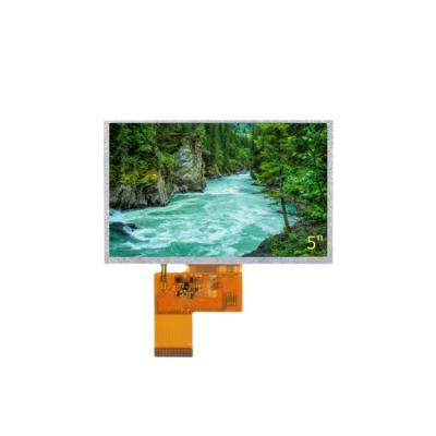 China 5 Inch TFT LCD Display 500 Nits TTL Display 40 PIN With TTL Interface for sale