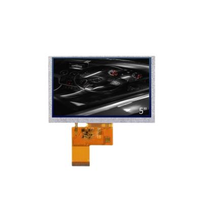 China 5 Inch TFT LCD Display 500 Nits TTL Display 40 PIN With TTL Interface for sale