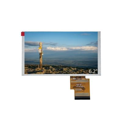 China 400nits TFT LCD Screens 800x480 Resolution 6.2 Inch Display With TTL Interface for sale