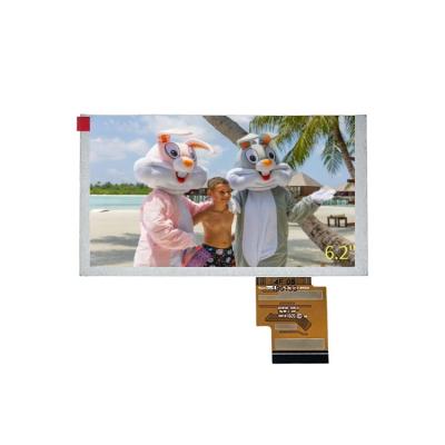 China 6.2 Inch TFT LCD Display Modules 800x480 Resolution TTL Displays 400nits for sale