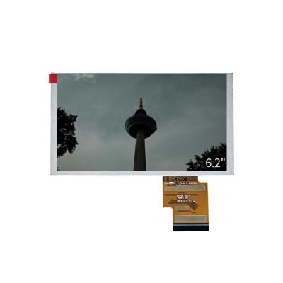 China 800x480 Resolution TFT LCD Display 400nits TTL Display 6.2 Inch for sale