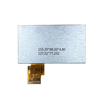 China 6.2 Inch TFT LCD Display Modules 800x480 Resolution TTL Displays 400nits for sale
