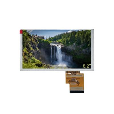 China 400nits TFT LCD Screens 800x480 Resolution 6.2 Inch Display With TTL Interface for sale